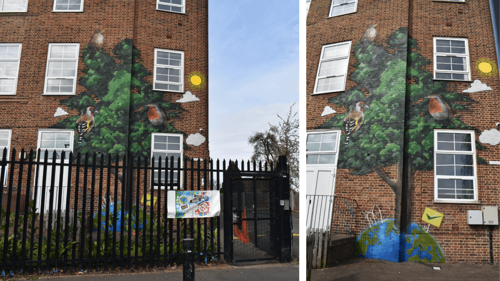 HSE Murals: Middle Park Primary School - Cross River Partnership