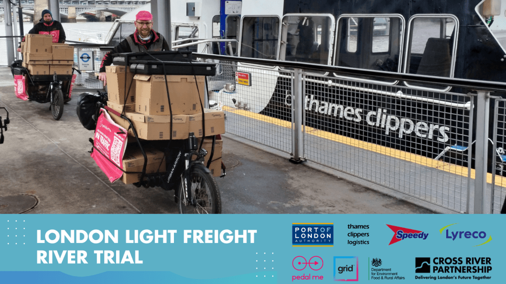 London Light Freight River Trial - Cross River Partnership
