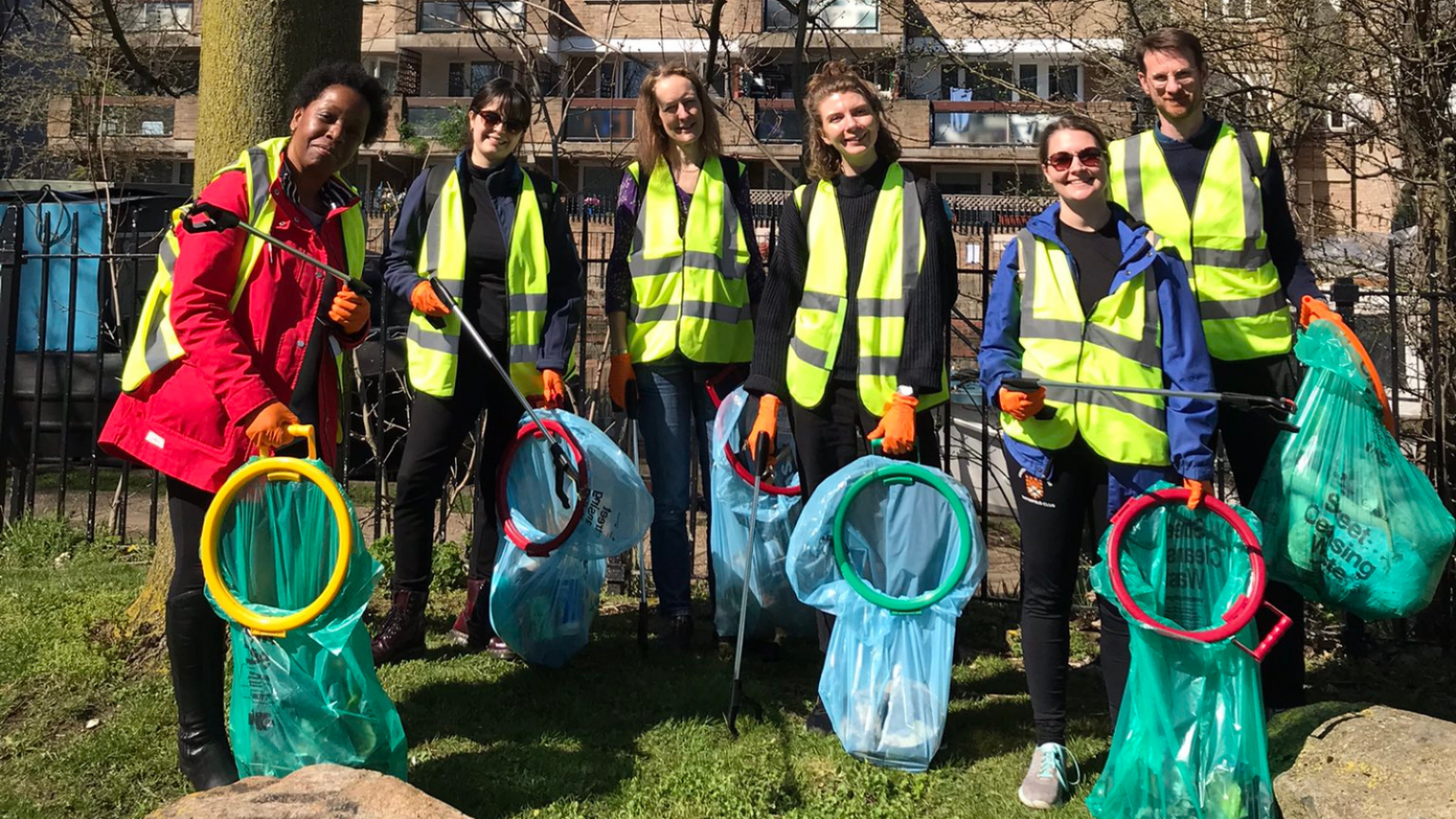 CRP Team Goes Litter Picking - Cross River Partnership