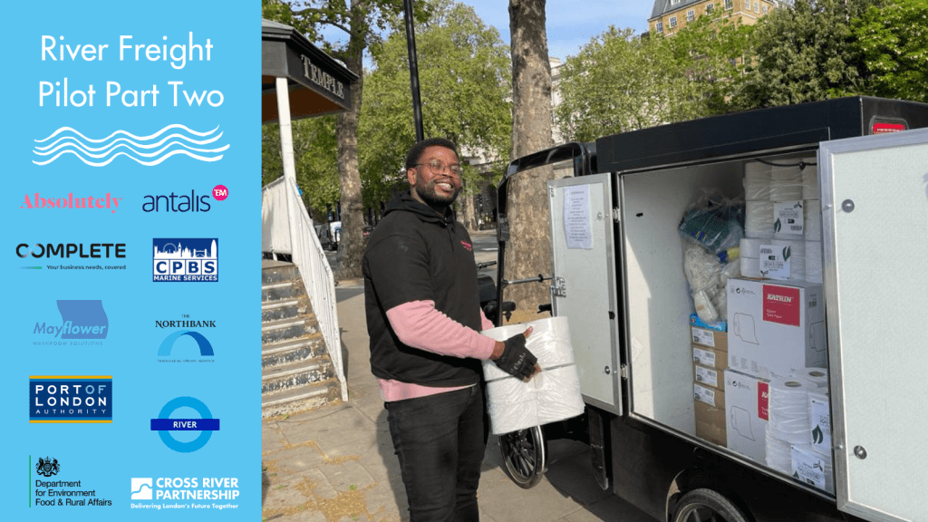 Scaling Up: Monthly bulk deliveries on the Thames - Cross River Partnership