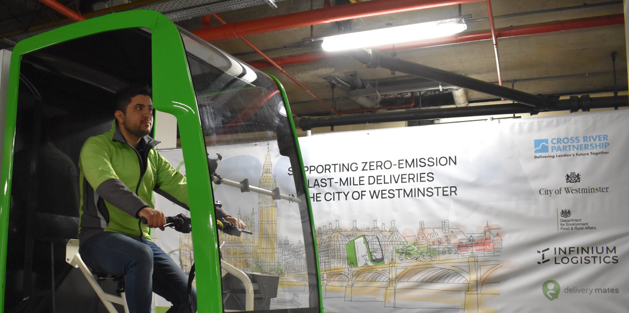 Month 4 of the Micro Logistics Hub Trial - Cross River Partnership